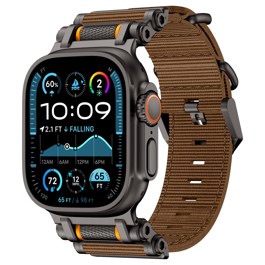 Tactical Rotating Nylon Band For Apple Watch